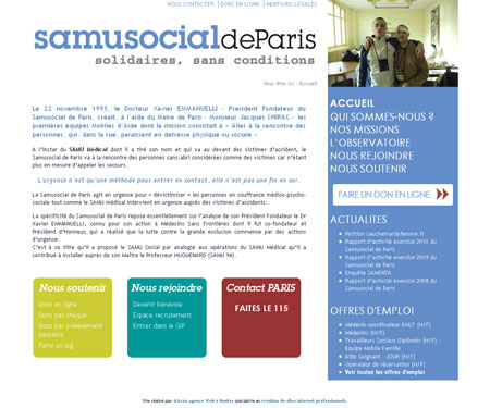 site-samu-social-75 | Agence AJcréa